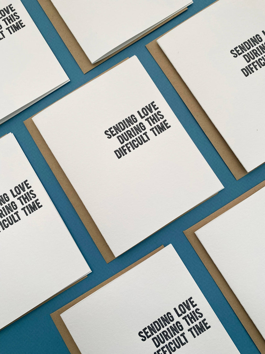 Sending Love During This Difficult Time - sympathy card – Realia By Jen