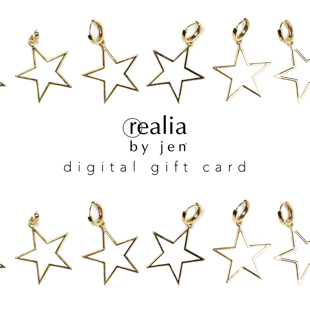 realia by jen digital gift card – Realia By Jen
